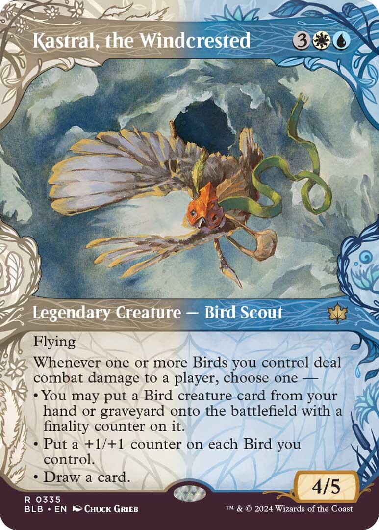 Kastral, the Windcrested (Showcase) - Bloomburrow - Magic: The Gathering