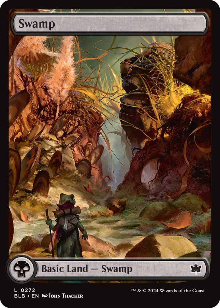 Swamp (0272) - Bloomburrow - Magic: The Gathering