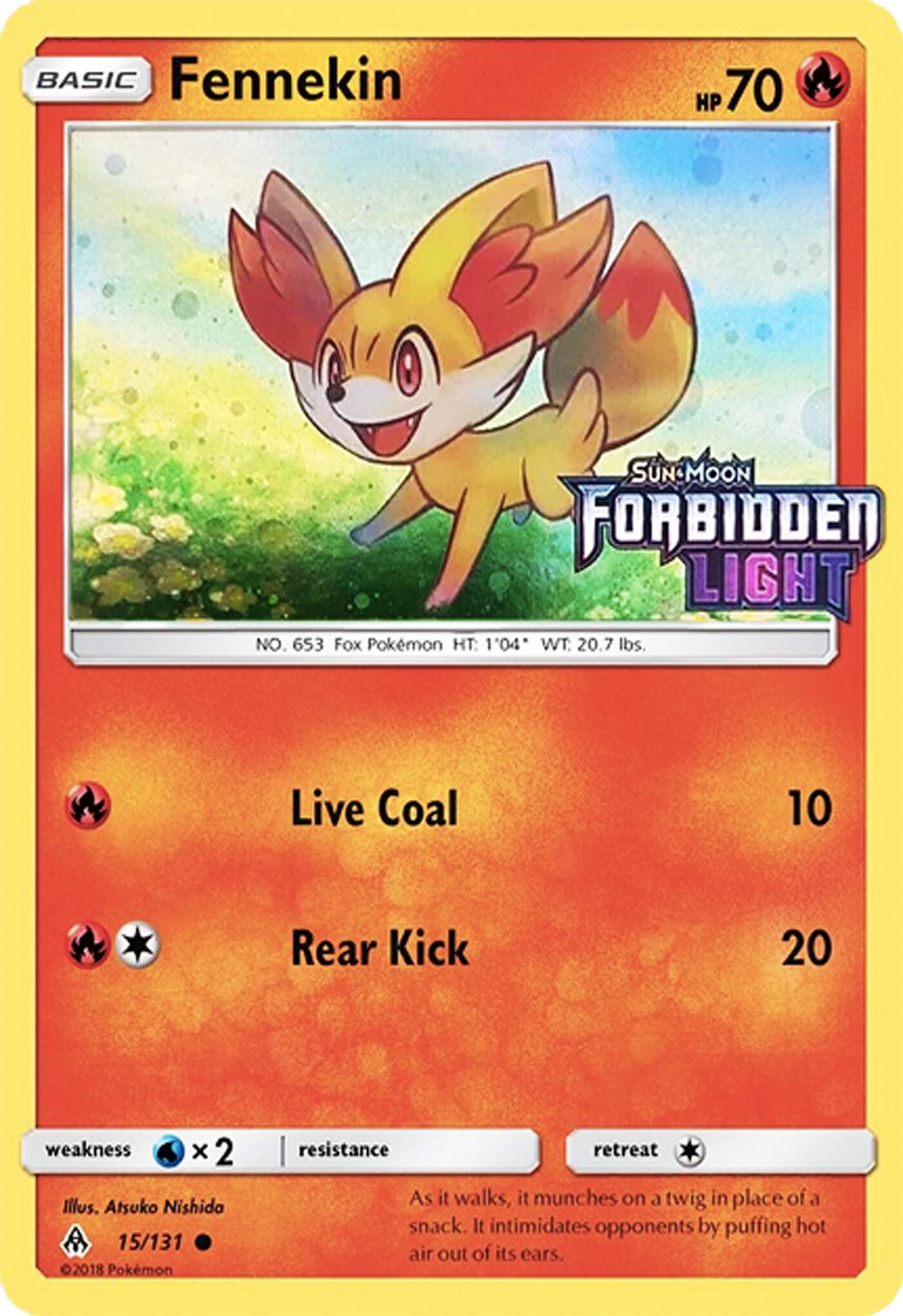 Fennekin - 15/131 (Toys R' Us Promo) - SM Promos - Pokemon