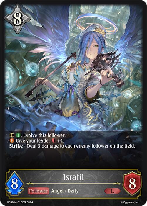 Israfil - GFB01: Gloryfinder Bundle 01: Guide to Glory - Shadowverse ...