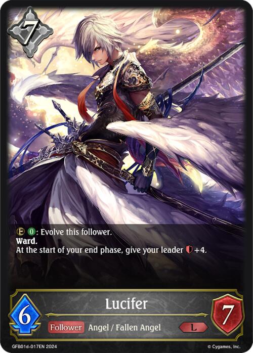 Lucifer - GFB01: Gloryfinder Bundle 01: Guide to Glory - Shadowverse ...