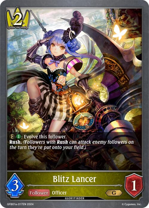 Blitz Lancer - GFB01: Gloryfinder Bundle 01: Guide to Glory ...