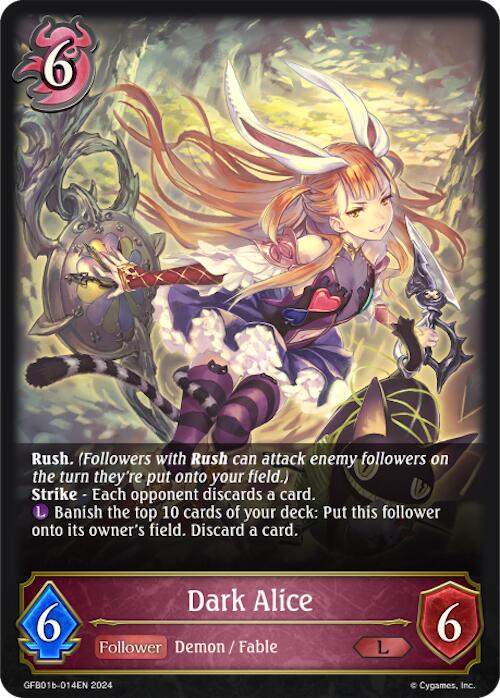 Dark Alice - GFB01: Gloryfinder Bundle 01: Guide to Glory - Shadowverse: Evolve