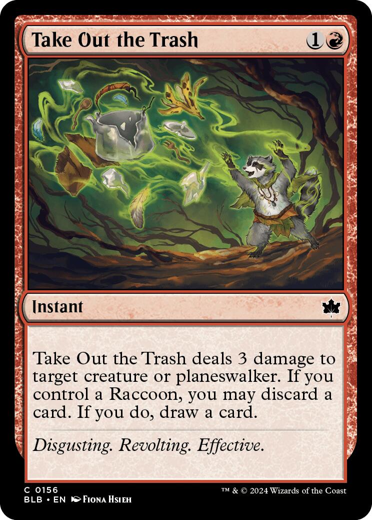 Take Out the Trash - Bloomburrow - Magic: The Gathering