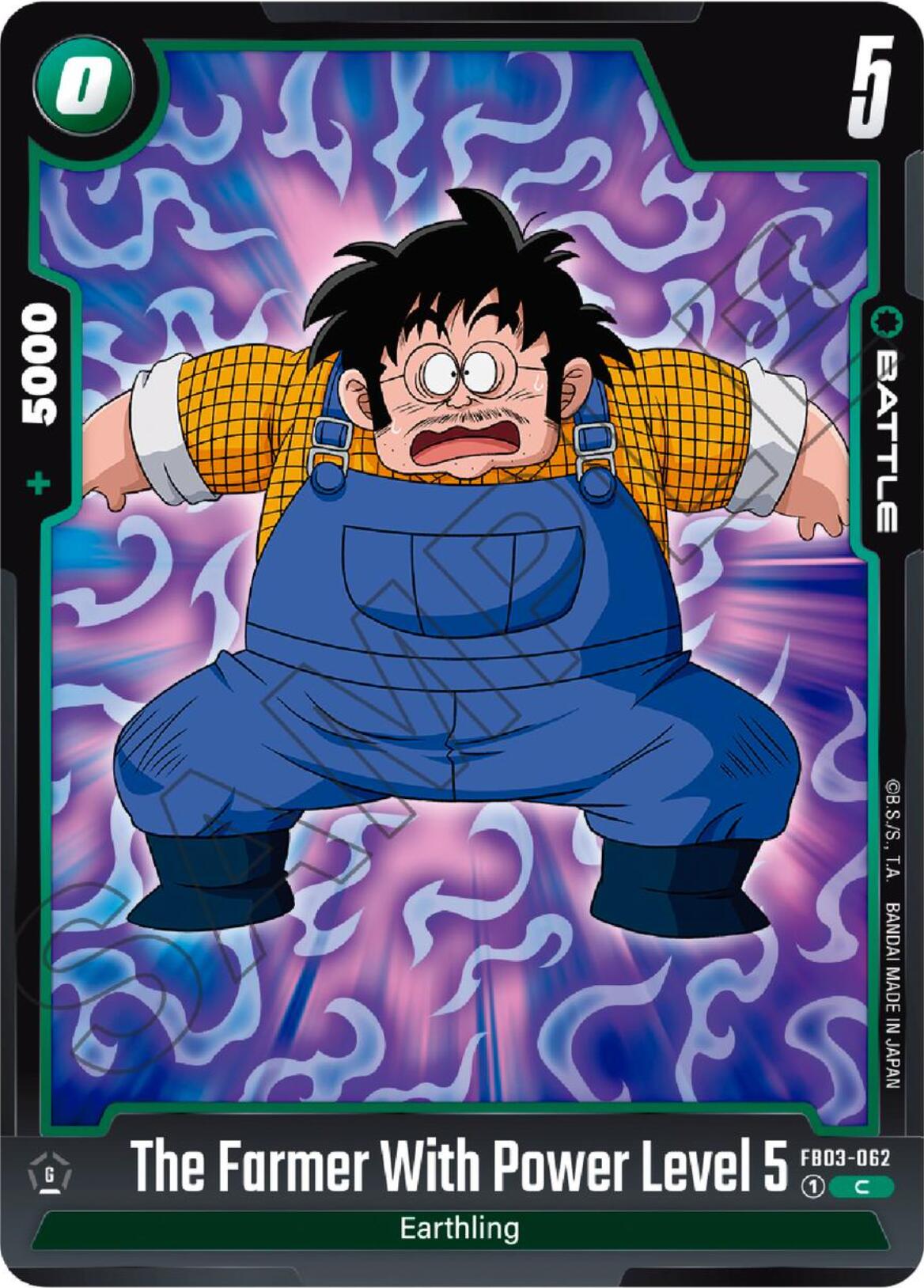The Farmer With Power Level 5 - Raging Roar - Dragon Ball Super: Fusion ...