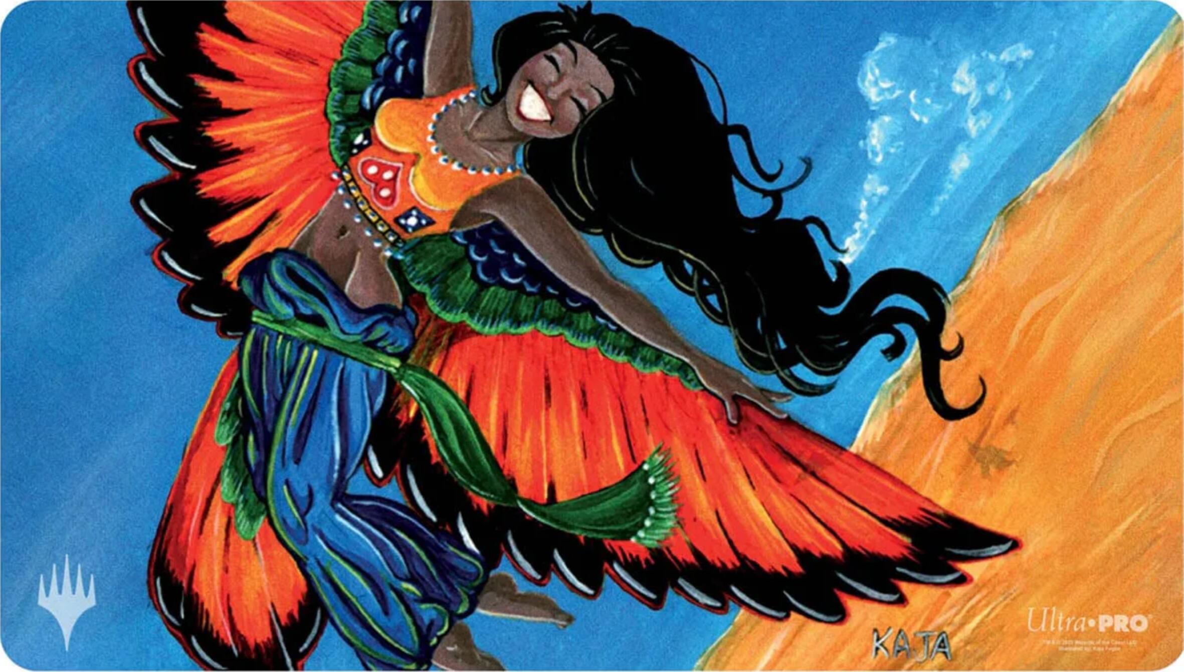 Kaja Foglio Playmat for Magic: The Gathering - Bird Maiden - Ultra Pro ...