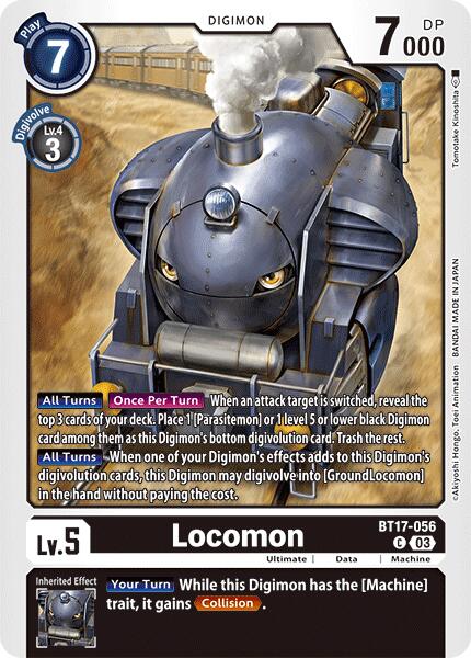 Locomon - Secret Crisis - Digimon Card Game