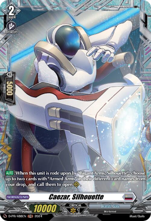 Caezar, Silhouette - D Promo Cards - Cardfight Vanguard