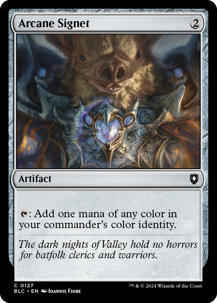 Arcane Signet - Commander: Bloomburrow - Magic: The Gathering