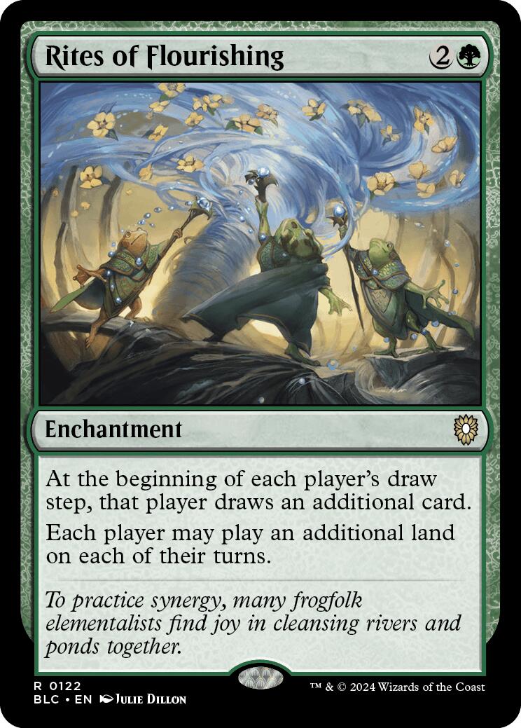 Rites of Flourishing - Commander: Bloomburrow - Magic: The Gathering