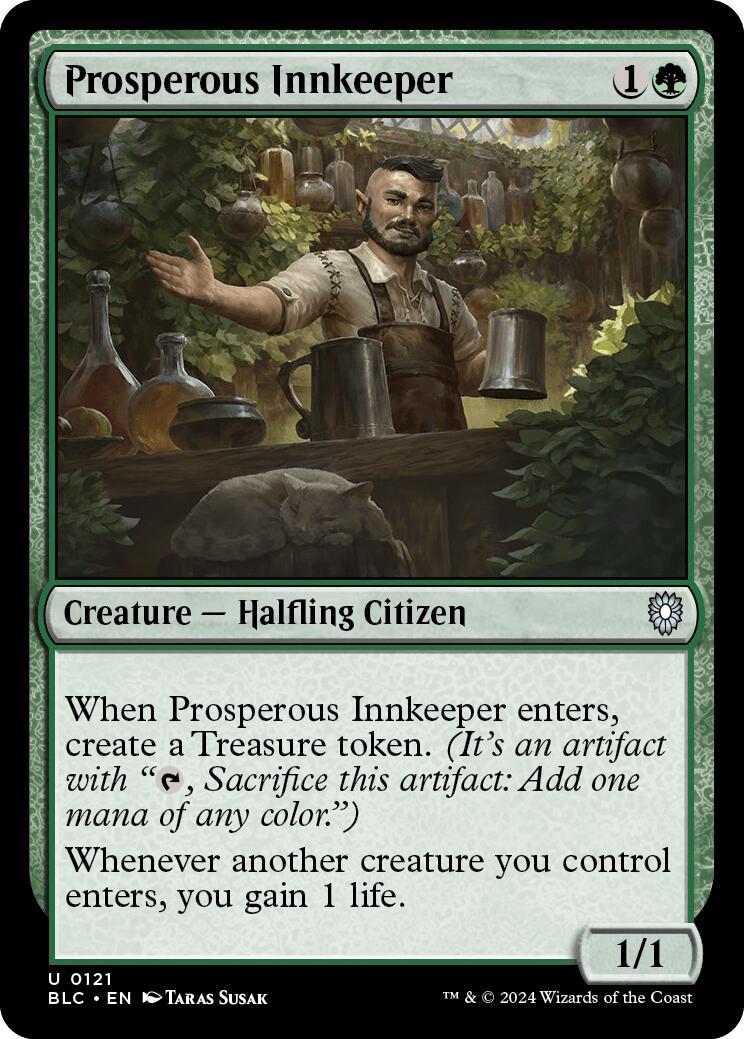 Prosperous Innkeeper - Commander: Bloomburrow - Magic: The Gathering