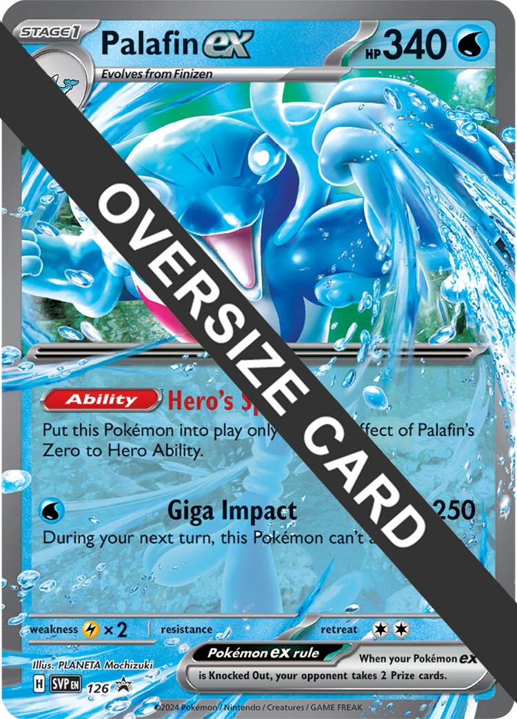 Palafin ex - 126 - Jumbo Cards - Pokemon