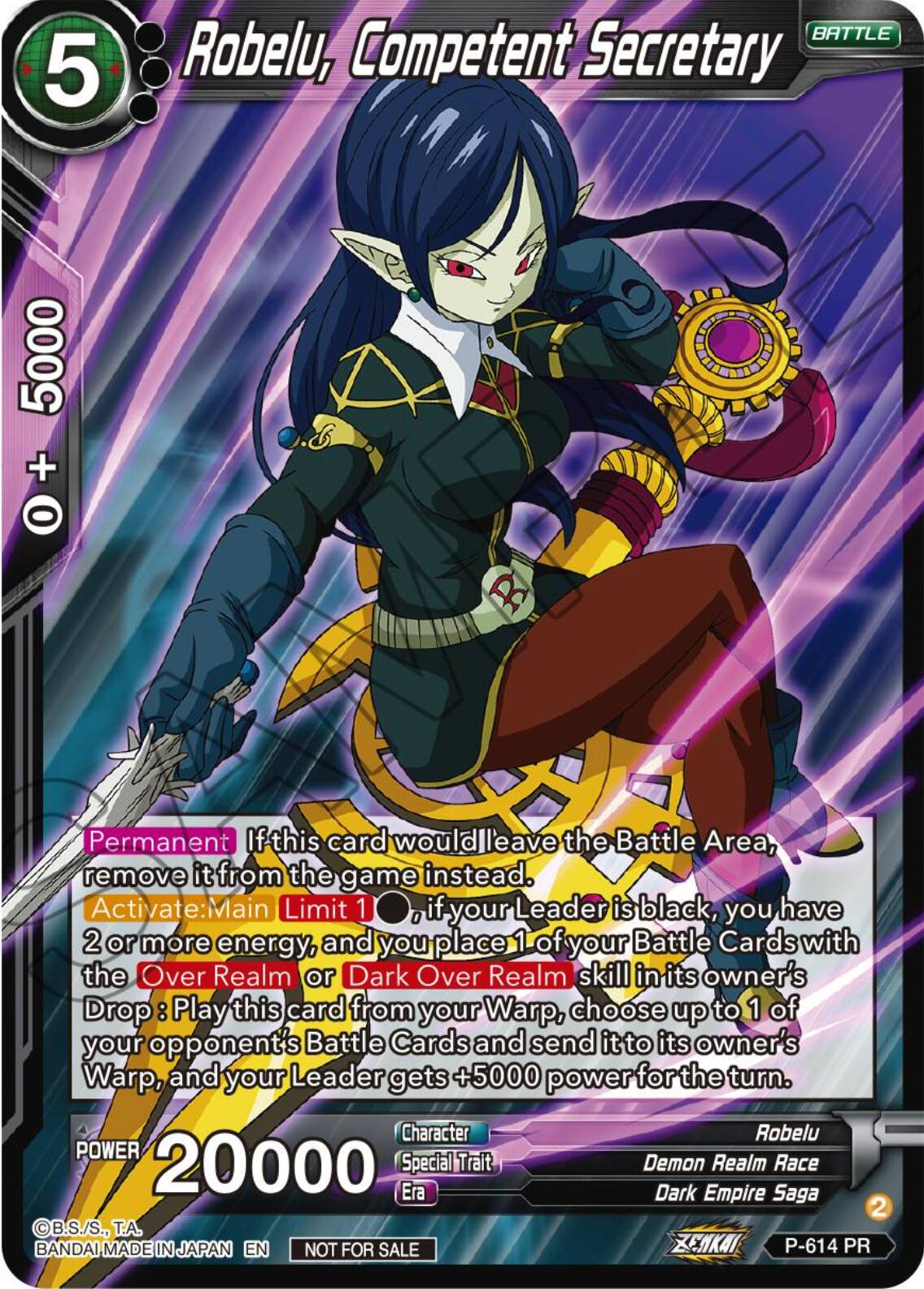 Robelu, Competent Secretary (Tournament Pack Vol. 8) - Promotion Cards ...