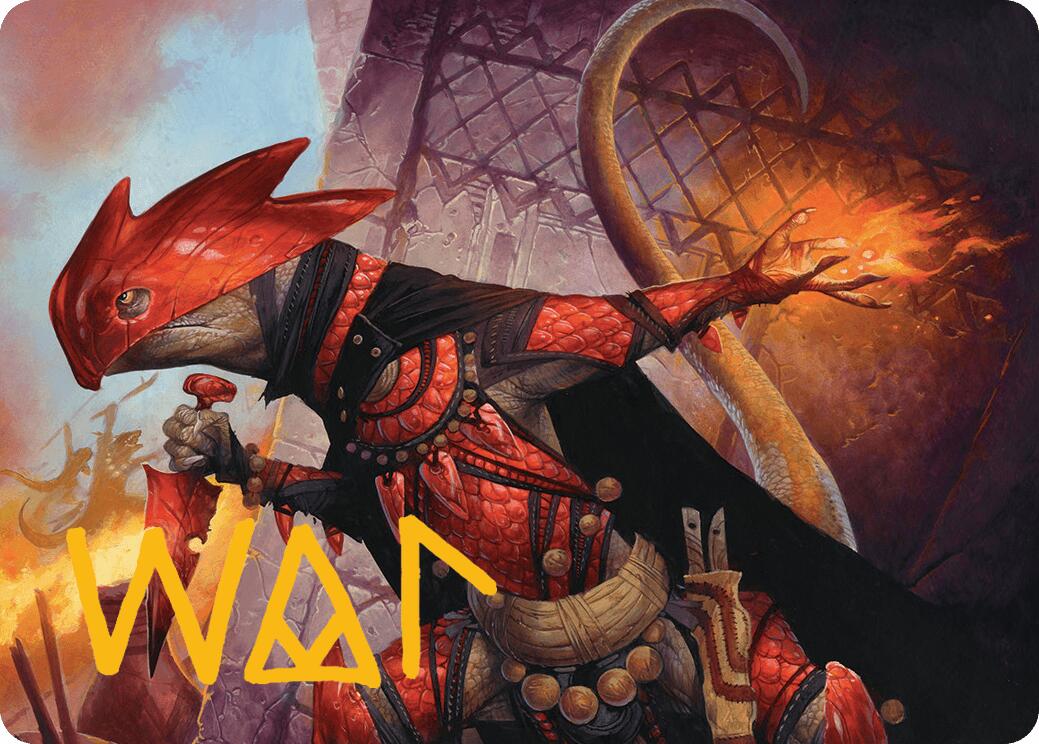 Cindering Cutthroat Art Card (Gold-Stamped Signature) - Art Series ...