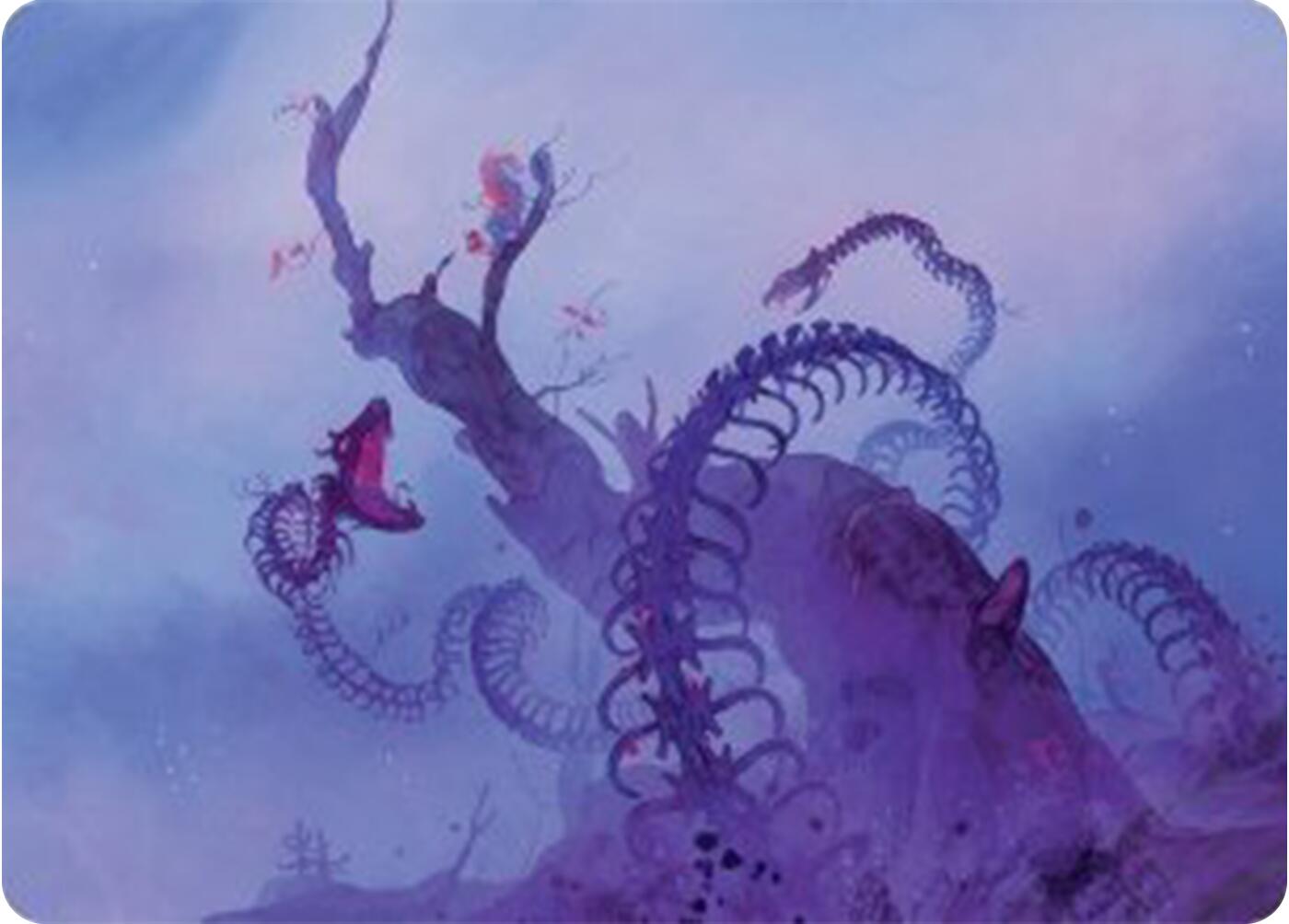 Coiling Rebirth Art Card - Art Series: Bloomburrow - Magic: The Gathering