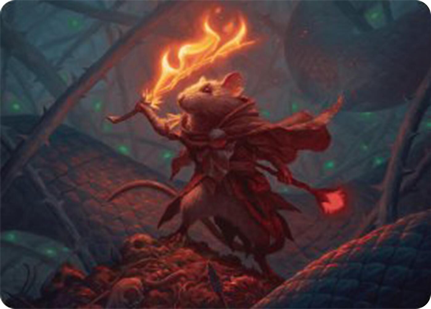 Emberheart Challenger Art Card - Art Series: Bloomburrow - Magic: The Gathering
