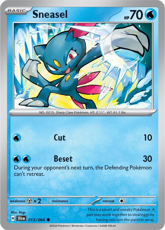Sneasel - SV: Shrouded Fable - Pokemon