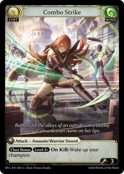 Combo Strike - Supporter Pack 2 - Grand Archive TCG