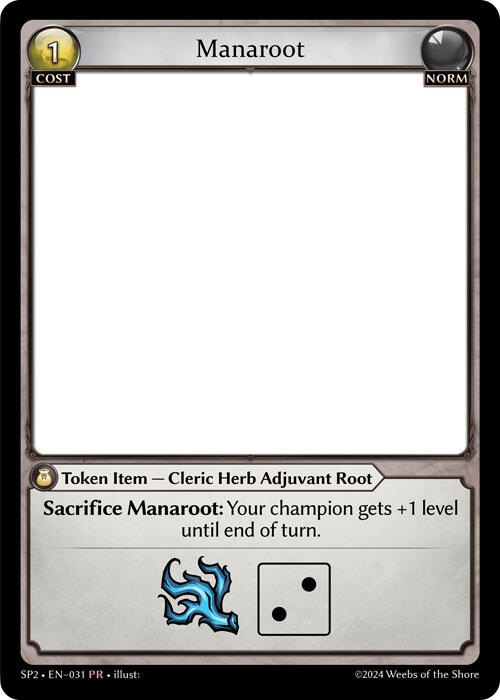 Manaroot - Supporter Pack 2 - Grand Archive TCG