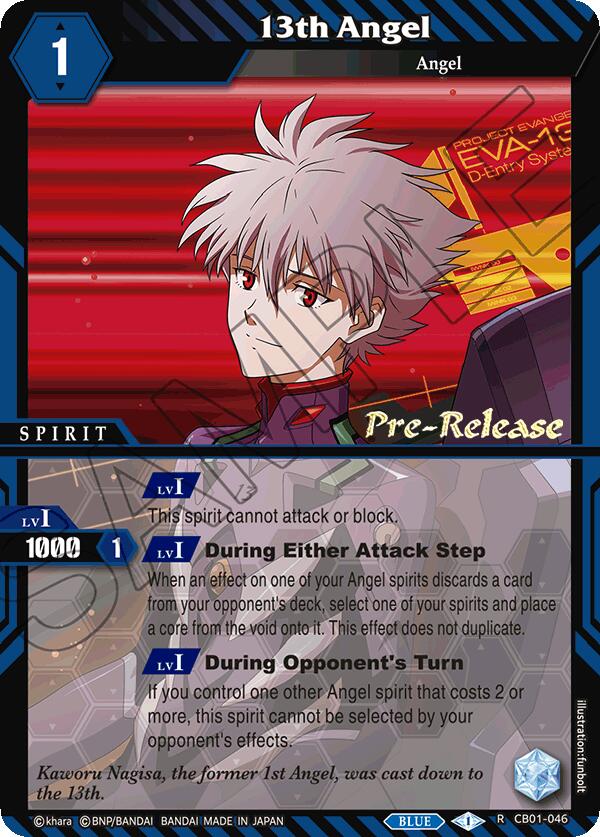 13th Angel - Collaboration Booster 01: Halo of Awakening Pre-Release ...