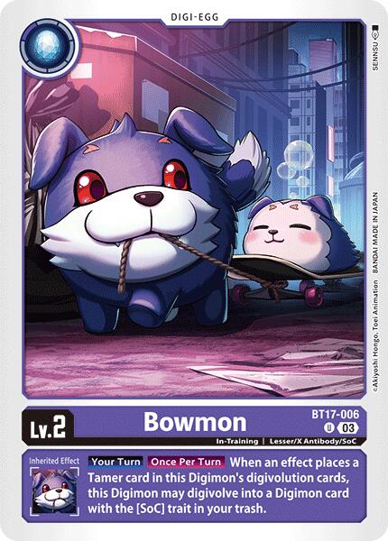 Bowmon - Secret Crisis - Digimon Card Game