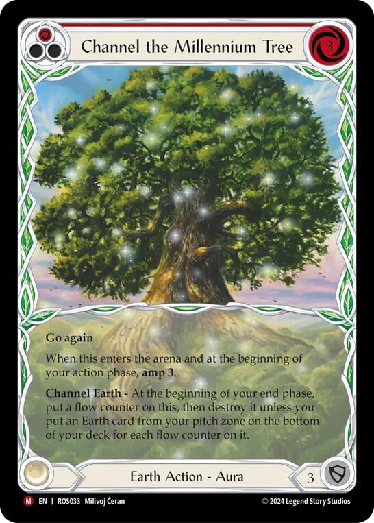 Channel the Millennium Tree - Rosetta - Flesh and Blood TCG