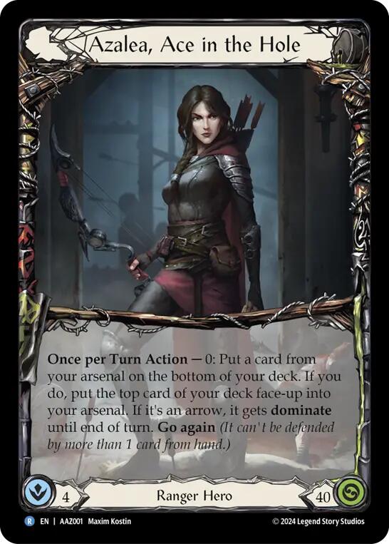 Azalea, Ace in the Hole - Armory Deck: Azalea - Flesh and Blood TCG