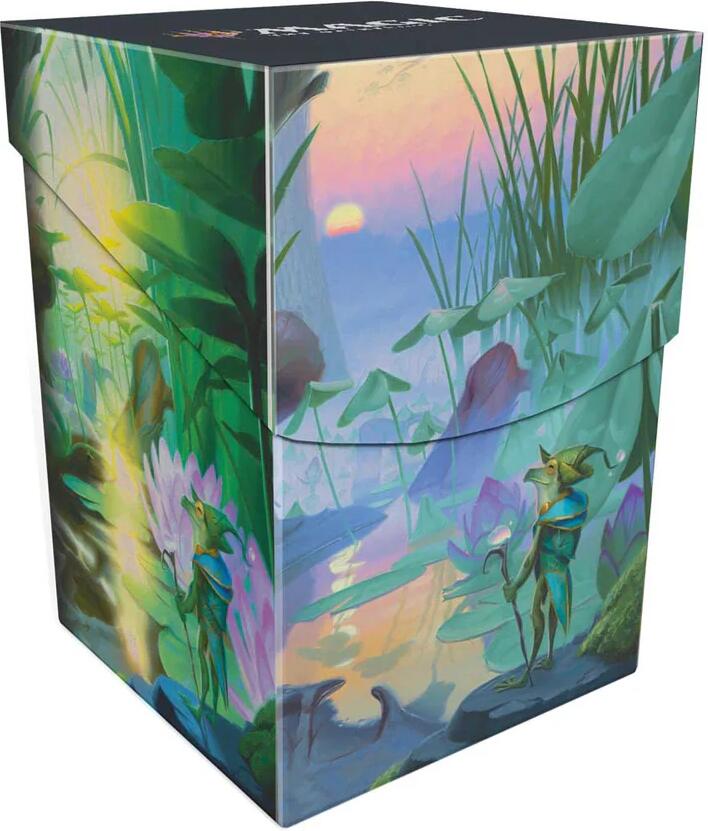 Bloomburrow Island (Summer) 100+ Deck Box for Magic: The Gathering ...