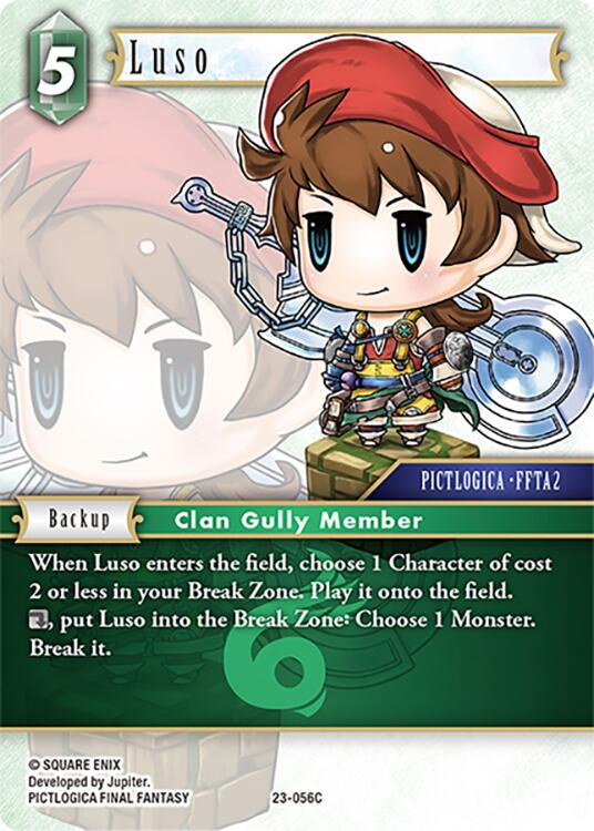 Luso - Hidden Trials - Final Fantasy TCG