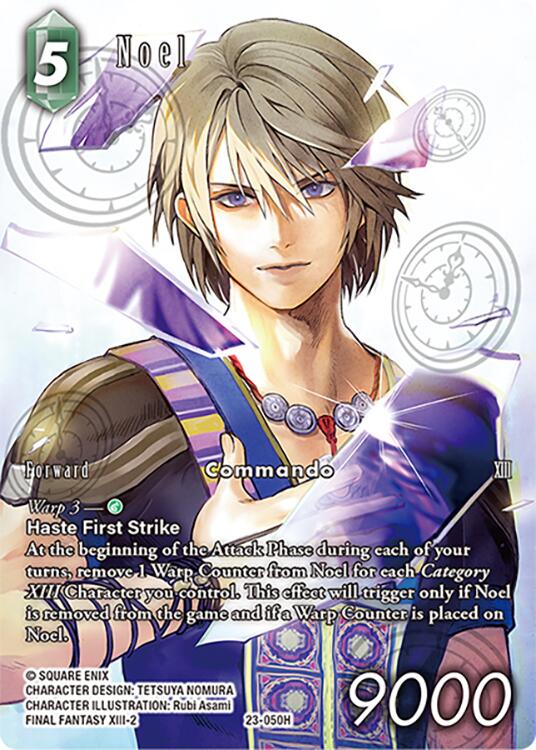 Noel (Full Art) - Hidden Trials - Final Fantasy TCG