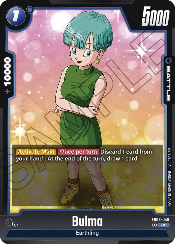 Bulma - FB03-046 - Raging Roar - Dragon Ball Super: Fusion World