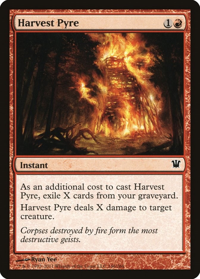 Harvest Pyre - Innistrad - Magic: The Gathering