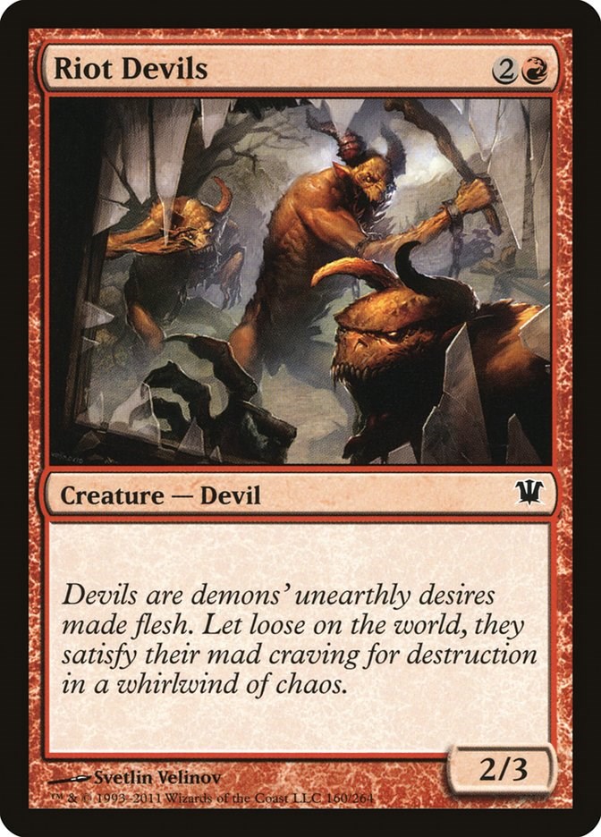 Riot Devils - Innistrad - Magic: The Gathering