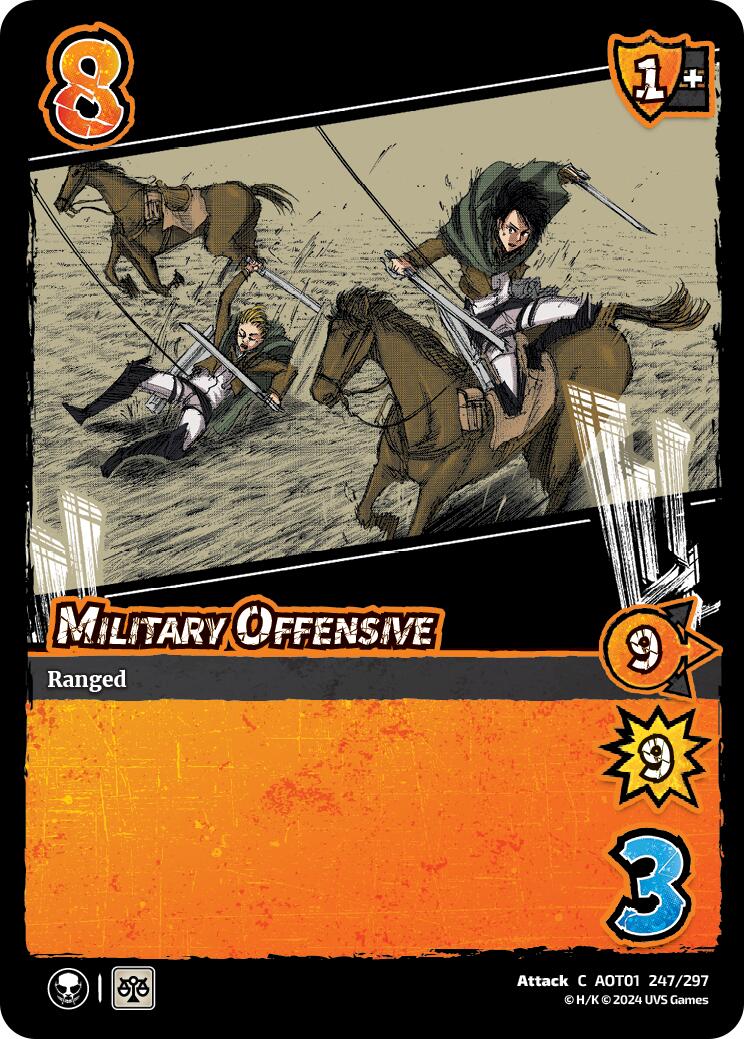 Military Offensive - Attack on Titan: Battle for Humanity - UniVersus