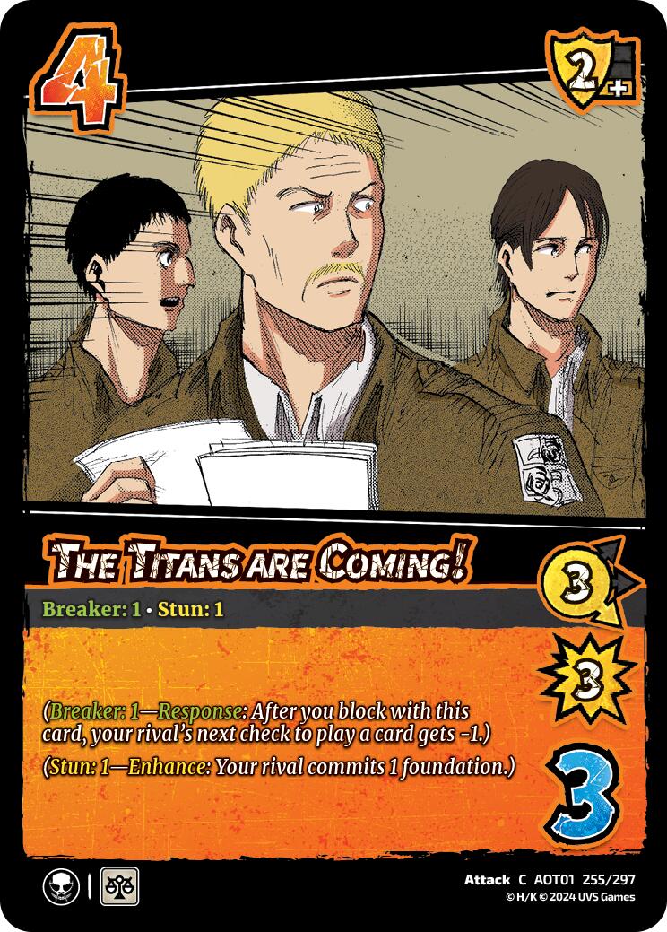 The Titans are Coming! - Attack on Titan: Battle for Humanity - UniVersus