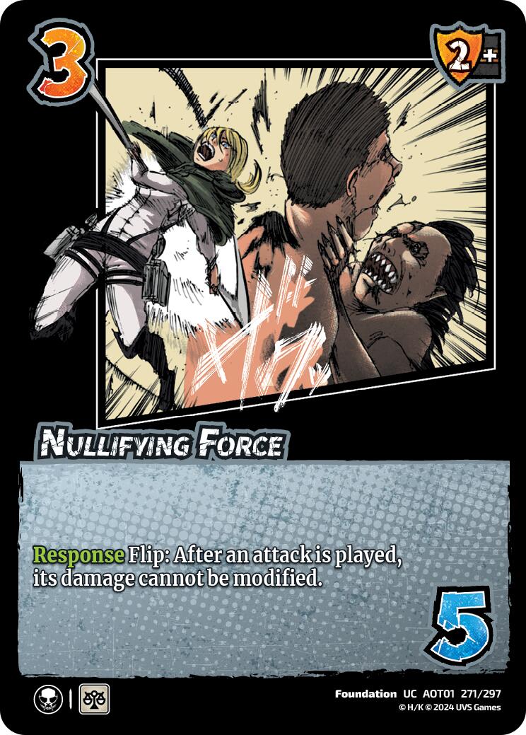 Nullifying Force - Attack on Titan: Battle for Humanity - UniVersus
