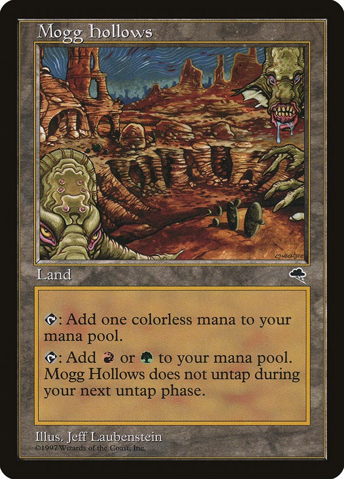 Mogg Hollows - Tempest - Magic: The Gathering