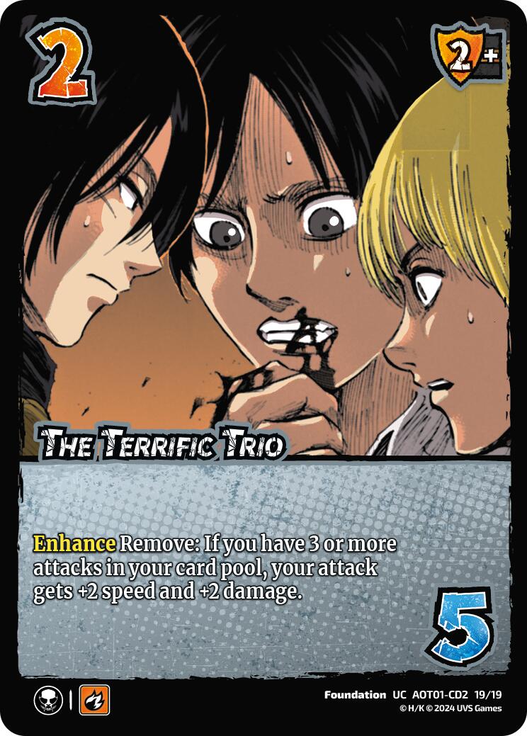 The Terrific Trio (CD2) - Attack on Titan: Battle for Humanity - UniVersus
