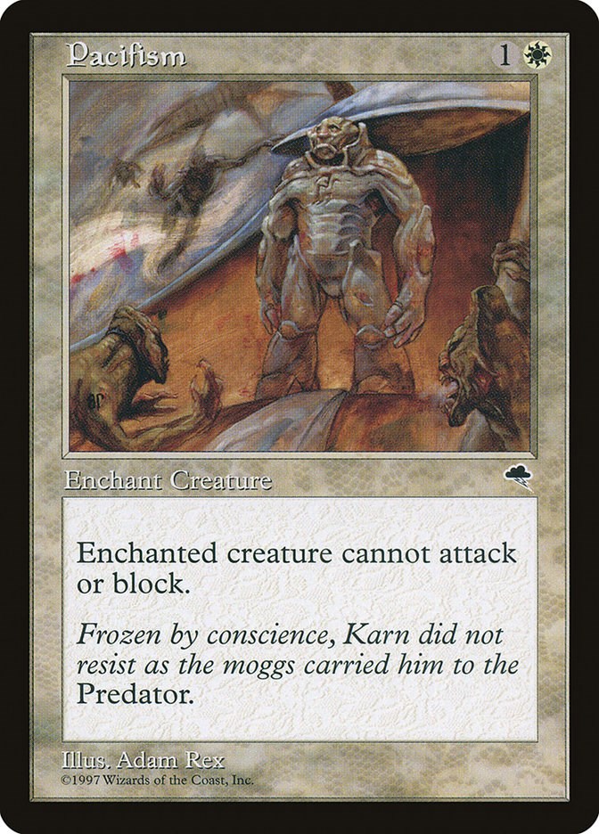Pacifism - Tempest - Magic: The Gathering