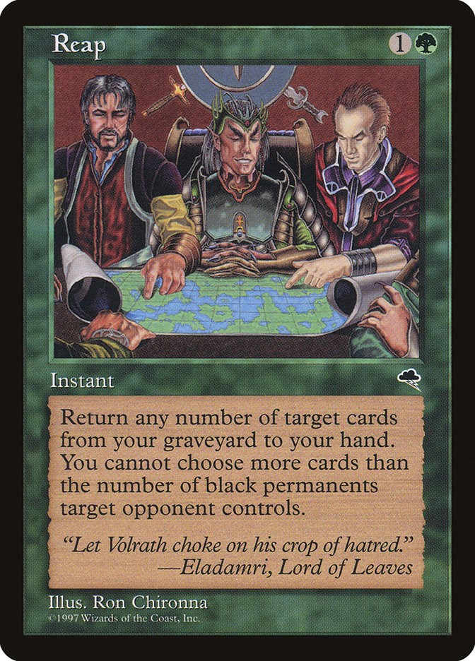 Reap - Tempest - Magic: The Gathering
