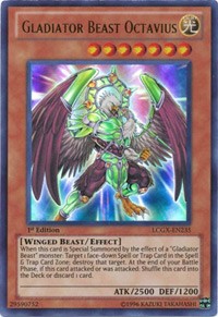 Gladiator Beast Octavius - Legendary Collection 2 - YuGiOh