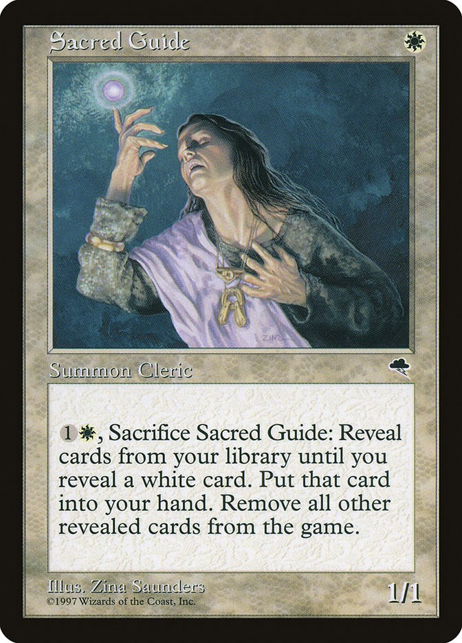 Sacred Guide - Tempest - Magic: The Gathering