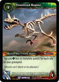 Fossilized Raptor - CRP - WoW