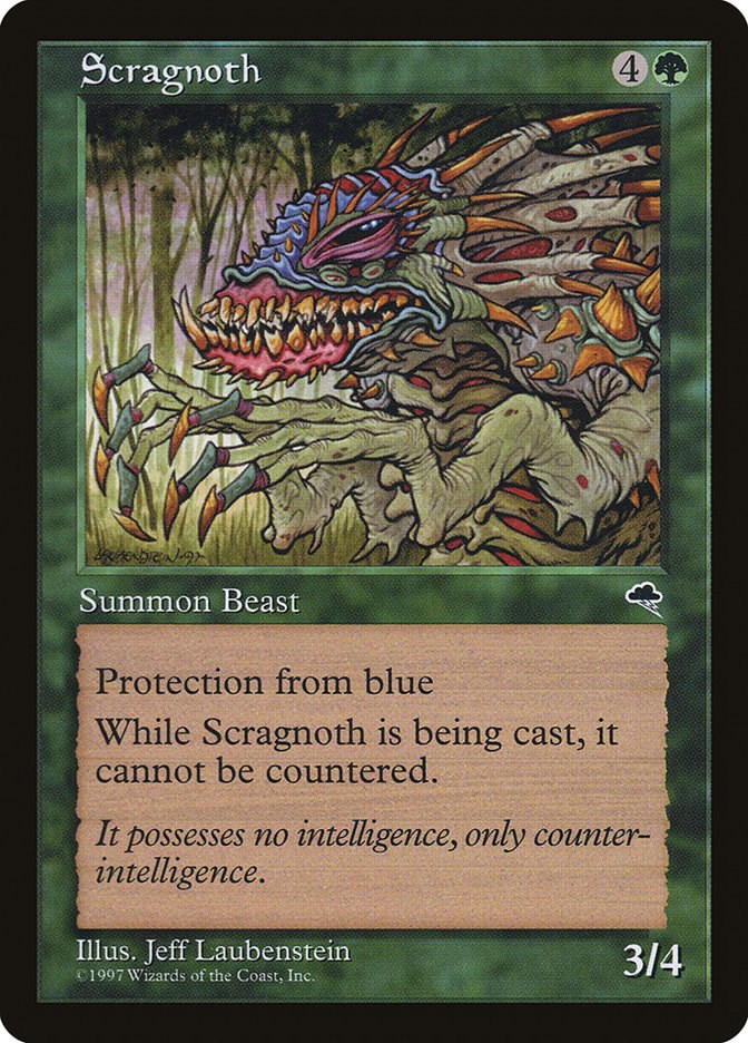 Scragnoth - Tempest - Magic: The Gathering