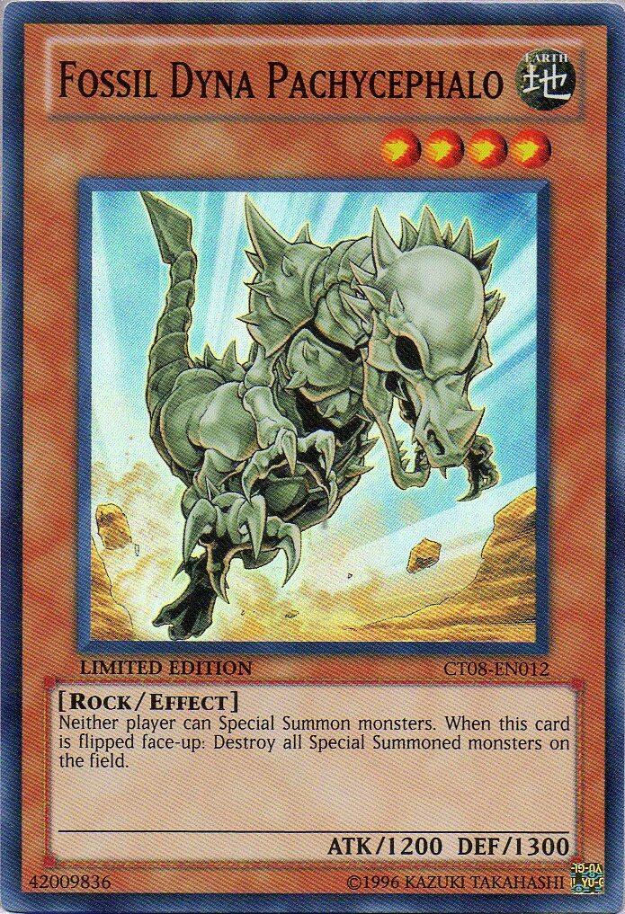 Fossil Dyna Pachycephalo - 2011 Collectors Tins - YuGiOh