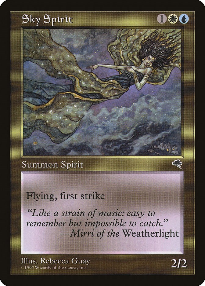 Sky Spirit - Tempest - Magic: The Gathering