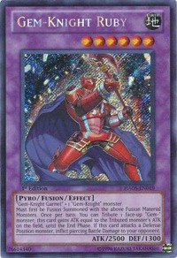 Gem-Knight Ruby - Hidden Arsenal 5: Steelswarm Invasion - YuGiOh