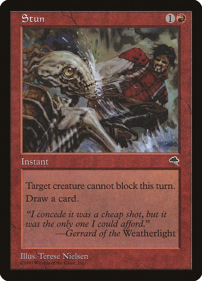 Stun - Tempest - Magic: The Gathering