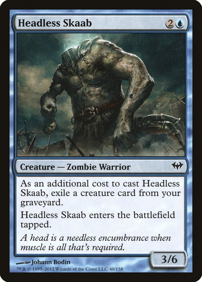 Headless Skaab - Dark Ascension - Magic: The Gathering