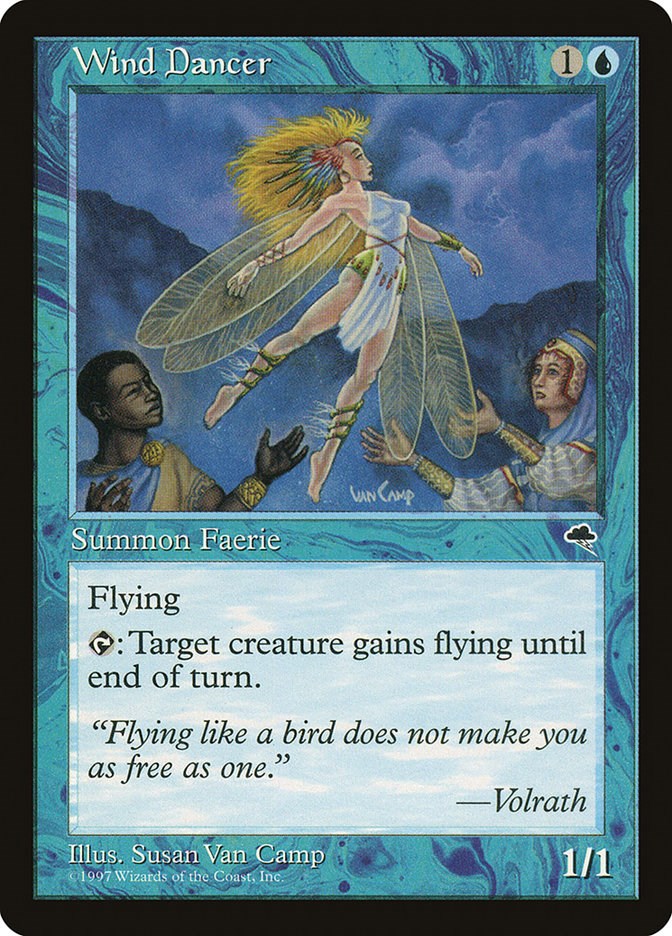 Wind Dancer - Tempest - Magic: The Gathering